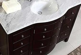 A Collection of Bathroom Vanities with Curved Fronts - Paperblog