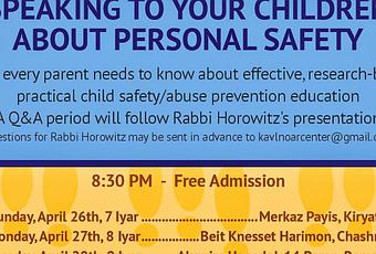 PSA: Speaking to Your Child About Personal Safety - Paperblog