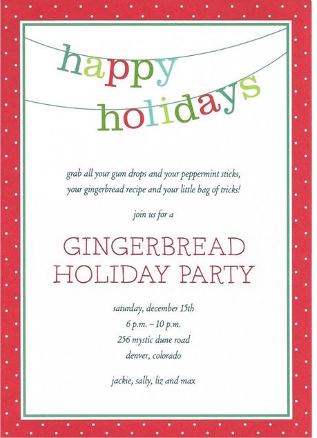 Free Holiday Party Invitation Templates Word Paperblog