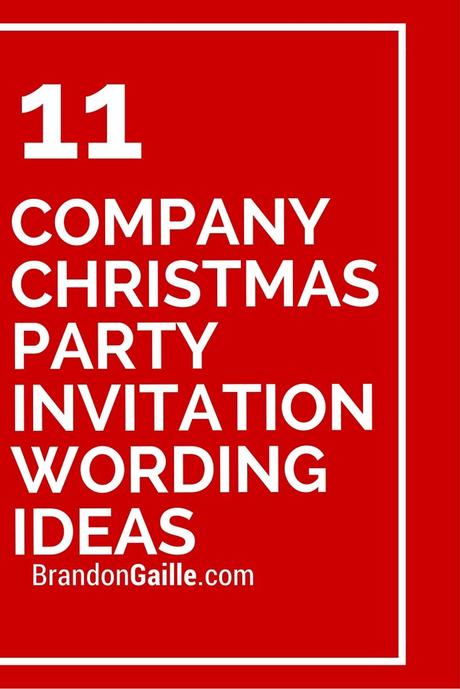Corporate Party Invitation Wording Ideas Paperblog