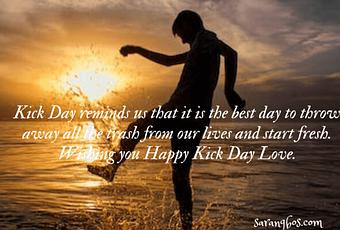 Happy Kick Day 2023: Wishes, Quotes, SMS and Messages - Paperblog